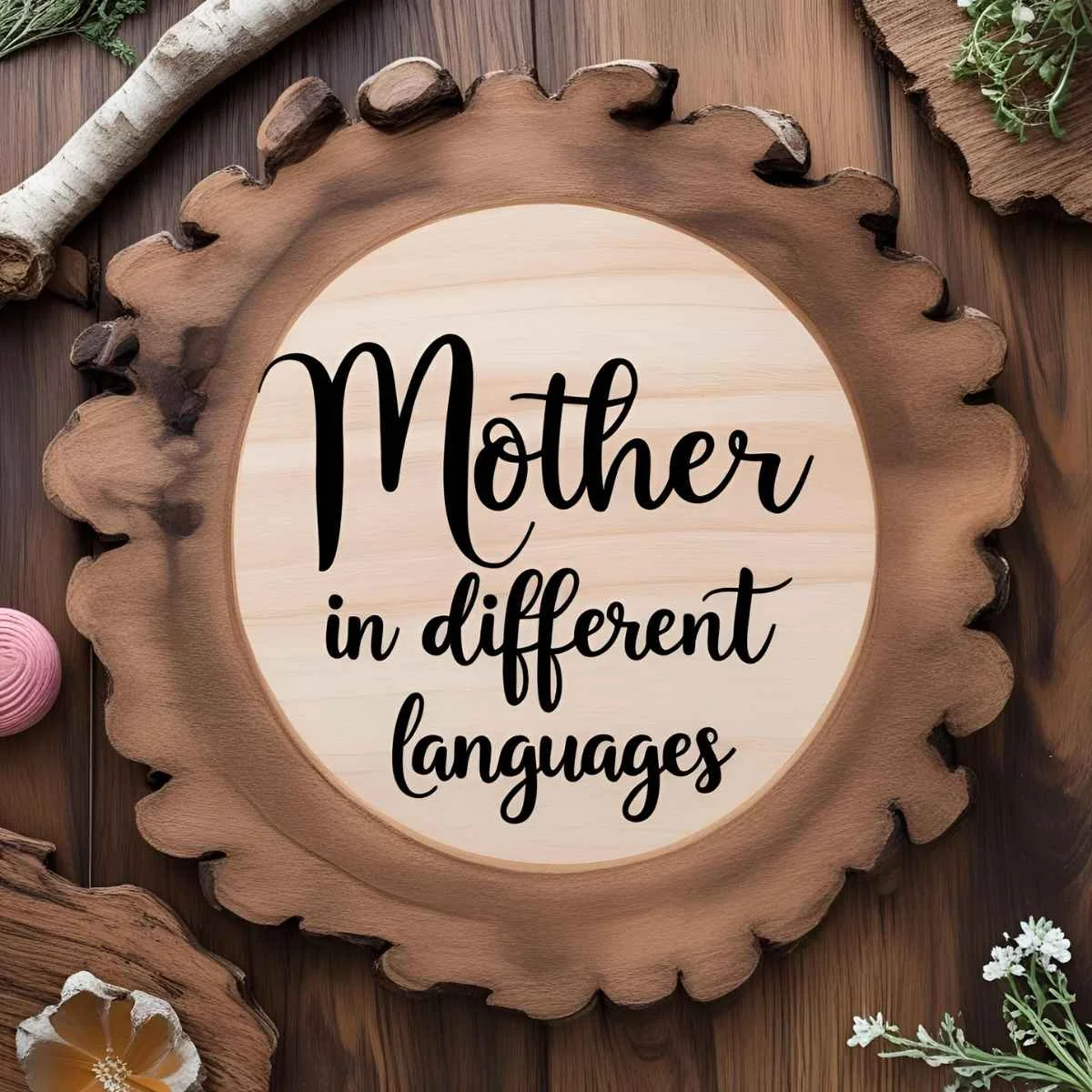 Mother in Different Languages: A Global Tribute to Maternal Love